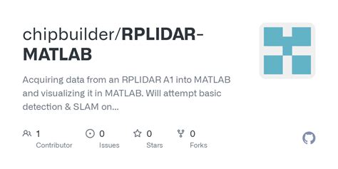 GitHub Chipbuilder RPLIDAR MATLAB Acquiring Data From An RPLIDAR A1 Into MATLAB And