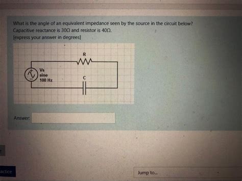 Solved What Is The Equivalent Reactance Of A Series Chegg Com