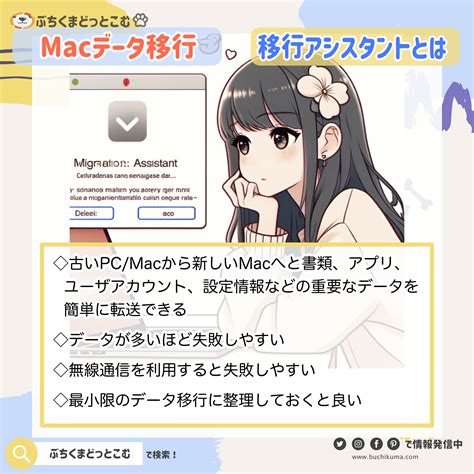「移行アシスタント」の失敗に備えて準備すること ぶちくまどっとこむ