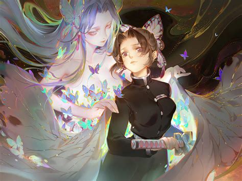 Shinobu Wallpaper K Shinobu Kocho Kimetsu No Yaiba Hd Wallpaper The