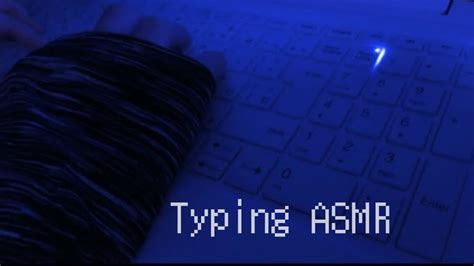ASMR Min Study With Me Keyboard Typing YouTube