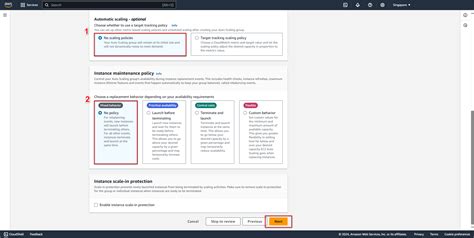create auto scaling group deploying fcj management application with
