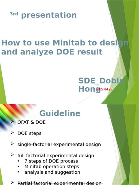 Doe Design Pdf Design Of Experiments Experiment