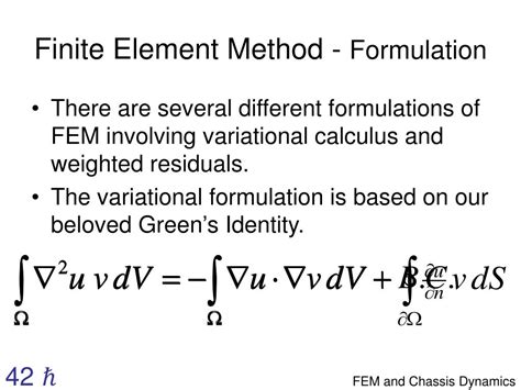 Ppt The Finite Element Method And An Introduction To Kart Chassis