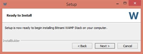 installing bitnami wamp stack on windows 8 salt and fuessel