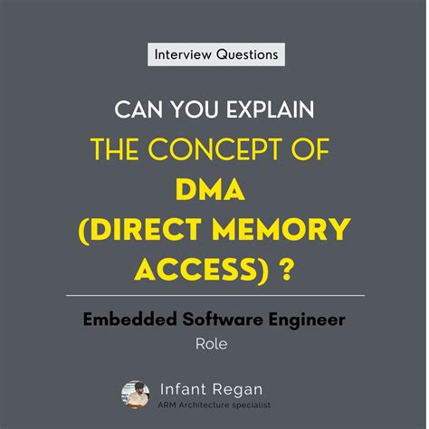 How Dma Controllers Enable Data Transfer In Embedded Systems Infant