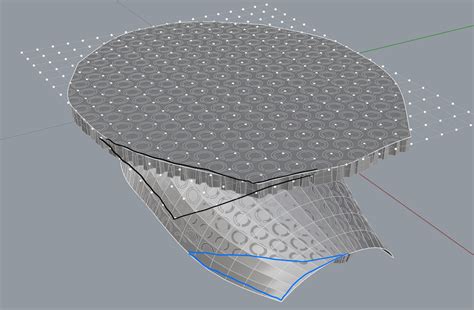 is there a way to subdivide a flat non rectangular surface rhino