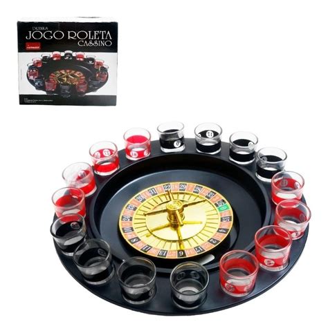 Jogo Roleta Bebida Tequila Drink Shot Vira Brincar Beber Parcelamento