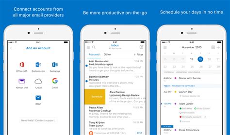 Microsoft Revamps Outlook For Android And Ios Will Integrate Sunrise