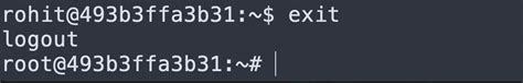 Root Password Inside A Docker Container Stack Overflow