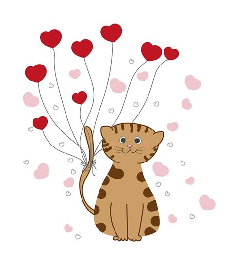 Gato Gatito Corazón Foto Gratis En Pixabay Pixabay