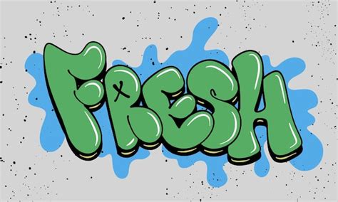Bubble Graffiti Background