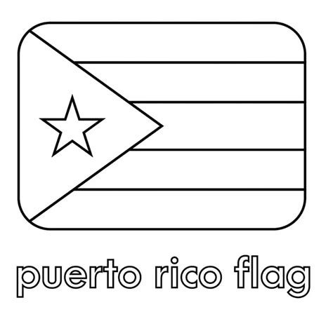 Flag Of Puerto Rico