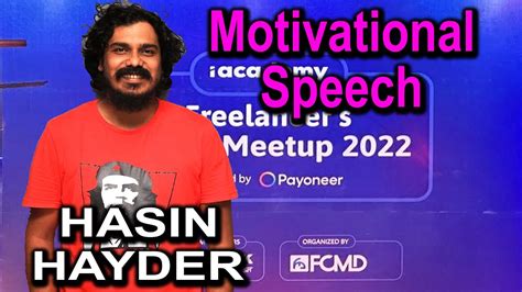 Motivational Speech By Hasin Hayder Session On Freelancer Community Of Mymensingh Division Fcmd