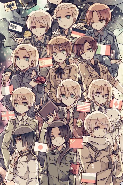 Nov4void America Hetalia Canada Hetalia China Hetalia France