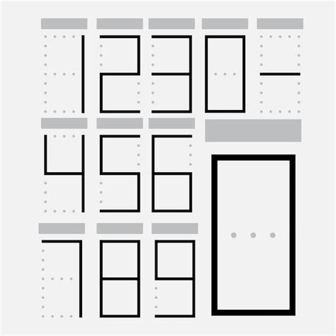 Premium Vector Numbers