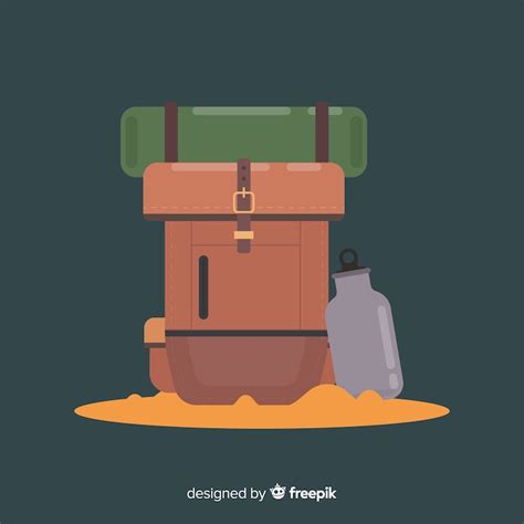 사냥 배낭 벡터 Freepik에서 무료 고품질 벡터를 다운로드하세요 Freepik