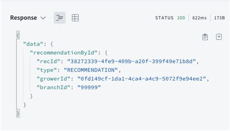 Data Is Returned In Error Property No Errors Just Same Data That Comes From Same Query Via