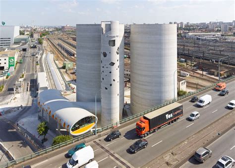 Vi B Architecture Creates Concrete Silos For Parisian Cement Company