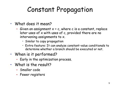 Ppt Copy Propagation Powerpoint Presentation Free Download Id6303836