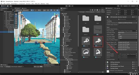 Unity的pico项目基础环境搭建笔记（xr头、手柄创建）没有pico Xr Origin Vr Csdn博客