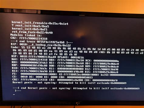 Kernel Panic After Reboot General Support Unraid