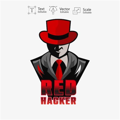 Premium Vector Red Hack