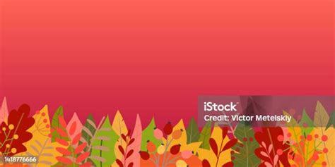 가을 배경 나뭇잎이있는 가을 시즌 배너 추상적인 꽃 포스터 디자인 판매 추수 감사절 레이아웃 템플릿 벡터 일러스트레이션 10월에 대한 스톡 벡터 아트 및 기타 이미지