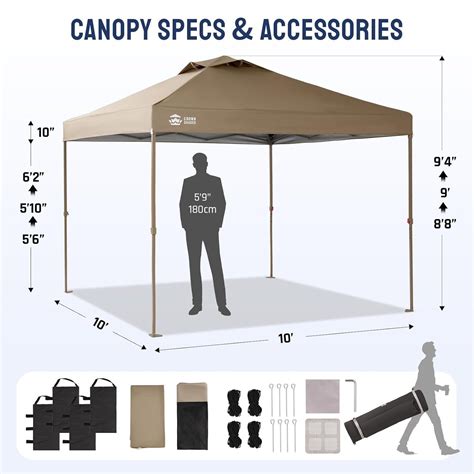 10x10 Pop Up Gazebo Canopy Mesh Walls Crown Shades Royally Simple