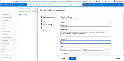 Creating Custom Ai Models Using Nvidia Tao Toolkit With Azure Machine Learning Nvidia