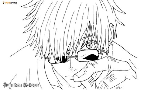 Jujutsu Kaisen Coloring Pages To Print Free Printable Coloring Pages