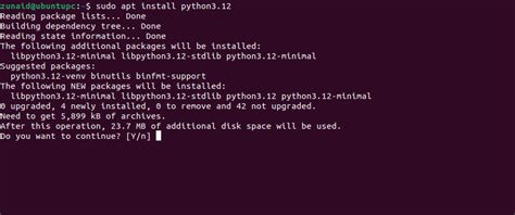 how to install the latest python version on ubuntu linux