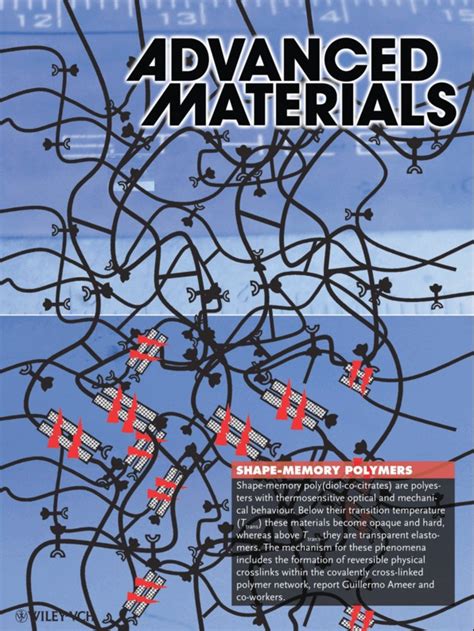 ShapeMemory Polymers Novel Biodegradable ShapeMemory Elastomers With DrugReleasing