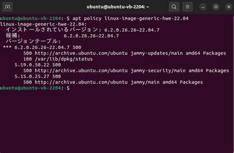 Ubuntu 2204 その363 Linux Kernel 62登場 Kledgeb
