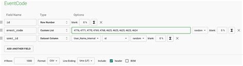 can i use a previous value generated by mockaroo to influence the next value created by mockaroo