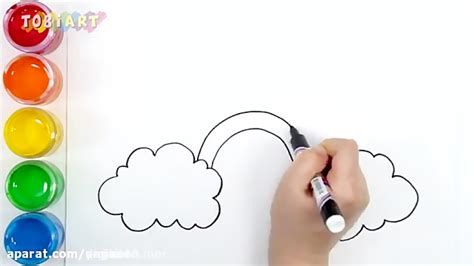 نقاشی رنگین کمان