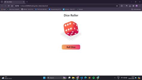 Sahil Patil On Linkedin Hello Connections I Am Glad To Share That Created An Dice Roller…