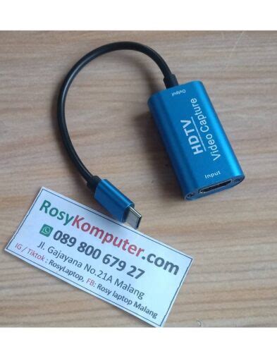 Jual HDMI Video Capture Type C Rosy Computer Malang