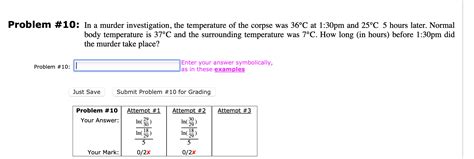 Solved Roblem 10 In A Murder Investigation The