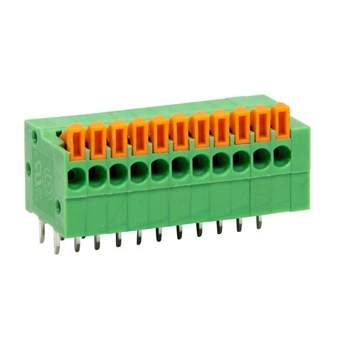 CSTBP254H 11 Screwless Terminal Blocks PCB Screwless Terminal Block CamdenBoss