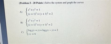 Solved Problem Points In This Exercise You Will Use Chegg Com