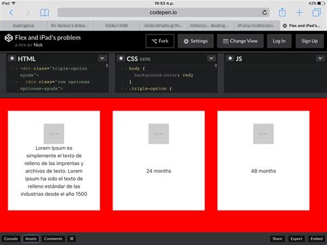 Ios Ipads With Flex Height Stack Overflow