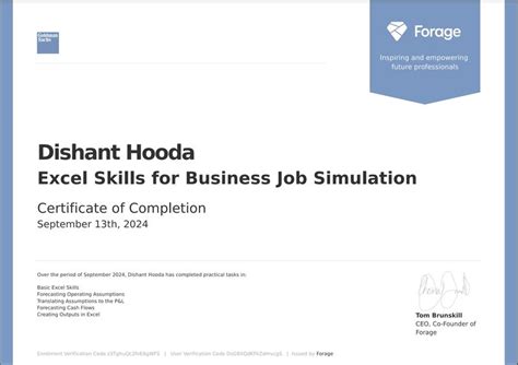 Dishant Hooda On Linkedin Excelskills Dataanalysis Automation