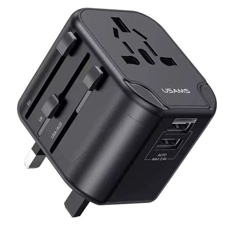 Usams W Dual Usb Universal Travel Charger Price In Bangladesh