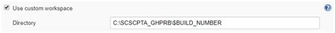 Jenkins Job Separate Workspace By Build Stack Overflow