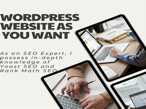 Wordpress Designer And Wordpress Website Seo Expert Upwork