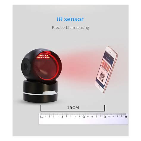 Logicowl High Speed 1d 2d Desktop Counter Barcode Qr Code Scanner With Jg Superstore
