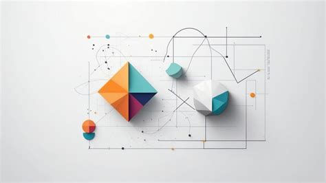 Abstract Mathematics Background Design Premium Ai Generated Image