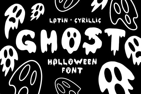 Ghost Font MasterBundles