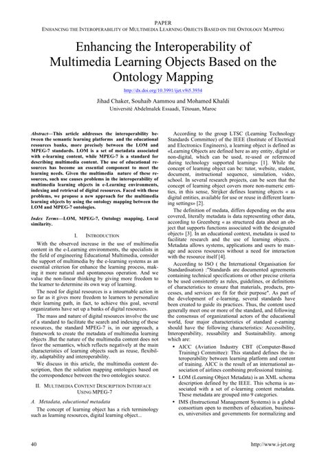 pdf enhancing the interoperability of multimedia learning objects